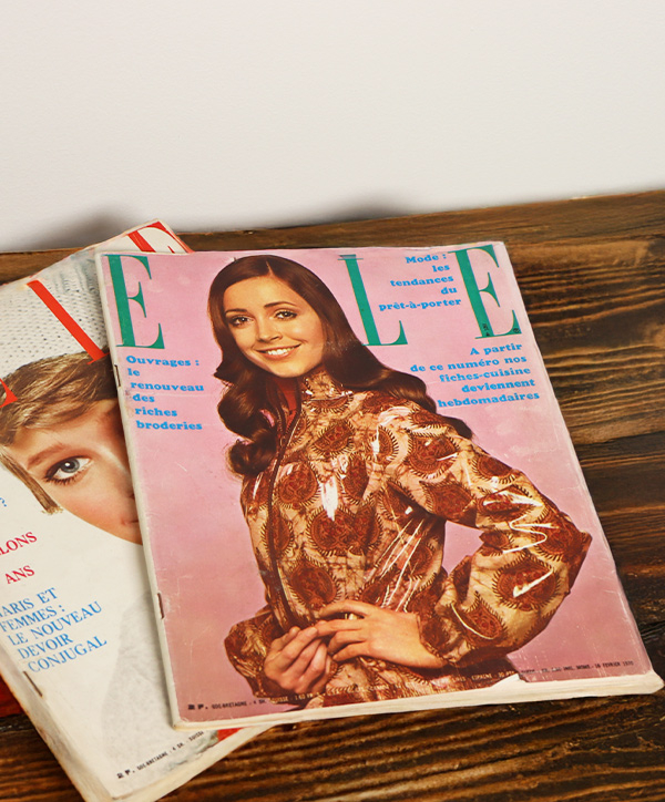 Magazine Elle d'Époque Authentique Cadeau Anniversaire Femme